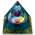 amethyst orgone pyramid energy generator