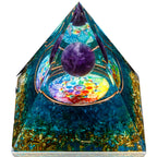 amethyst orgone pyramid energy generator