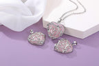 amethyst rose quartz jewelry gift