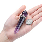 amethyst wand for meditation use