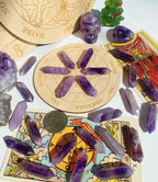 amethyst wands for meditation practice