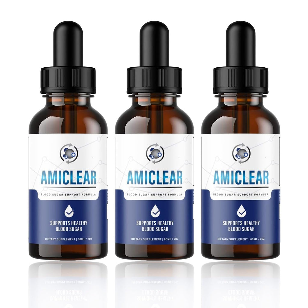 Amiclear blended vitamin drops for wellness