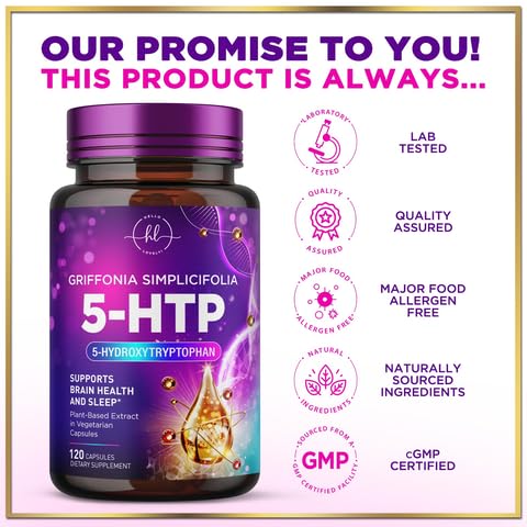 Amino acid 5-HTP for relaxation