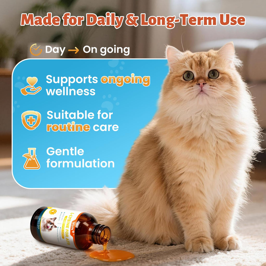 Amino acid drops for cats with allergies
