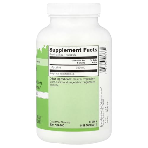 Amino acid supplement for mental focus