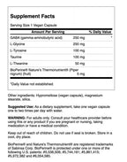 Amino acid supplement for relaxation