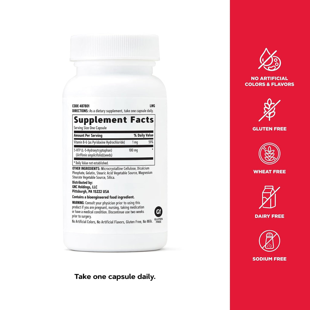 amino acid supplement GNC 5-HTP