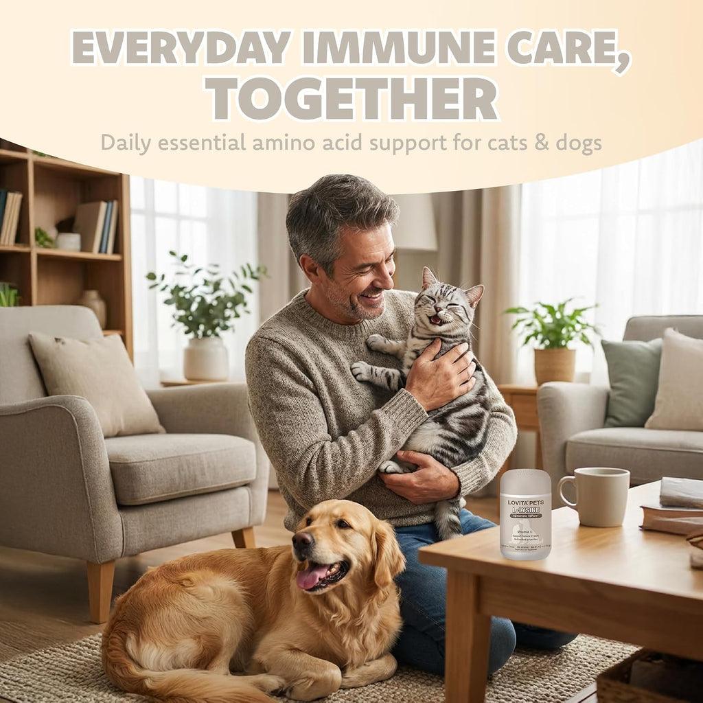 Amino acid support for healthy pets