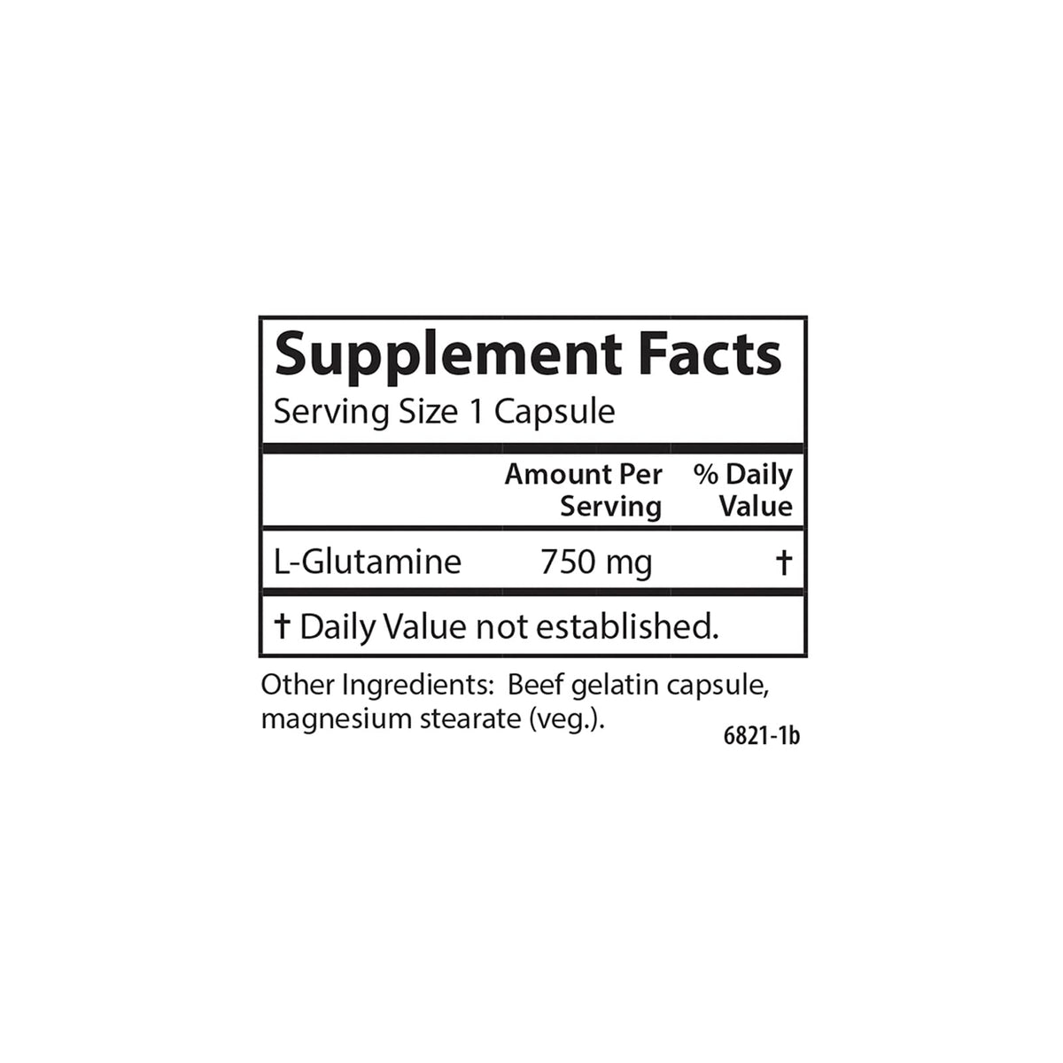 Amino acid support with Carlson L-Glutamine