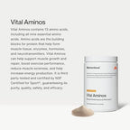 Amino acids for enhanced performance