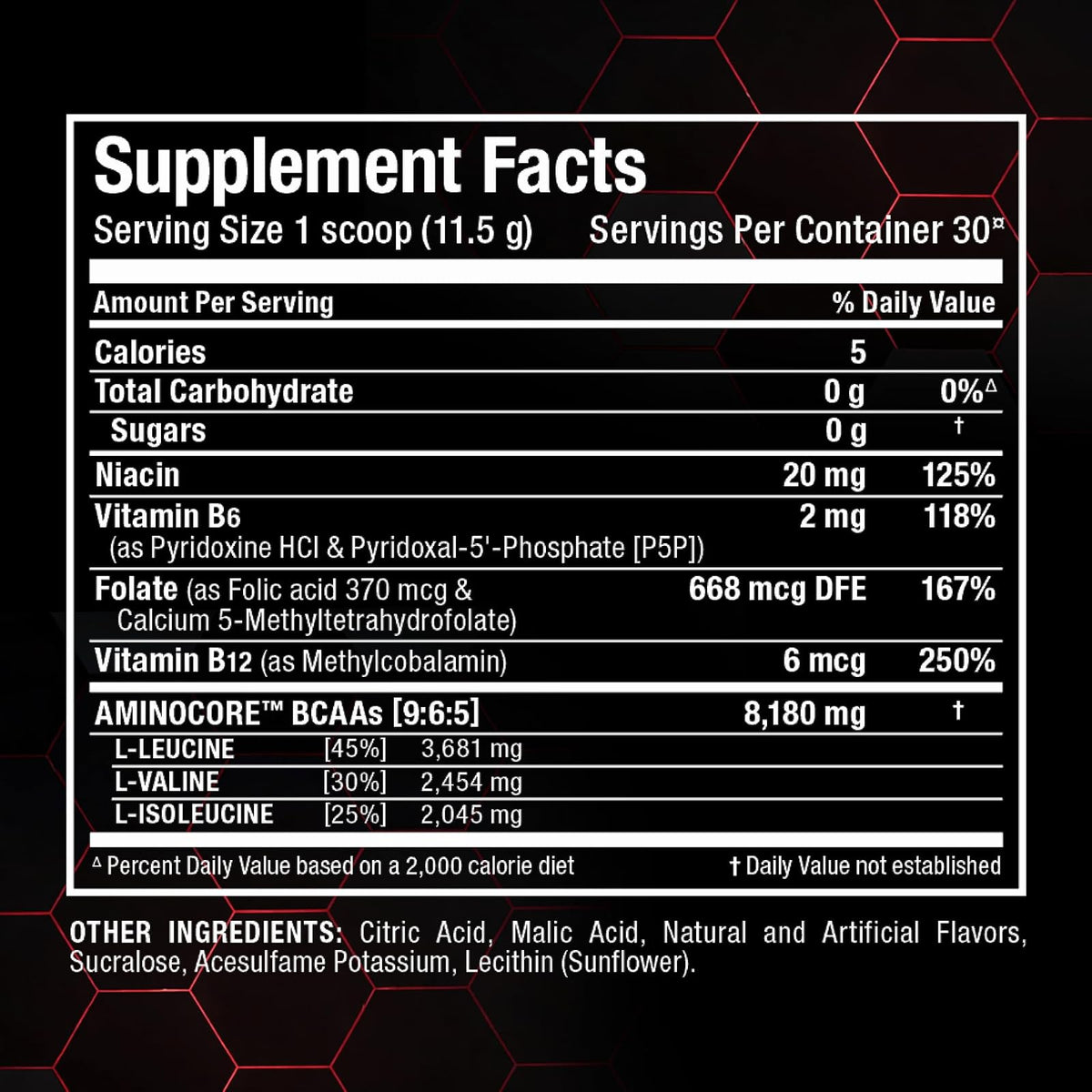 Amino acids for enhanced performance
