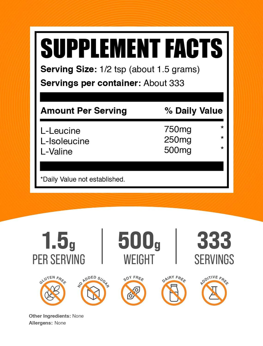 Amino acids for enhanced workout performance
