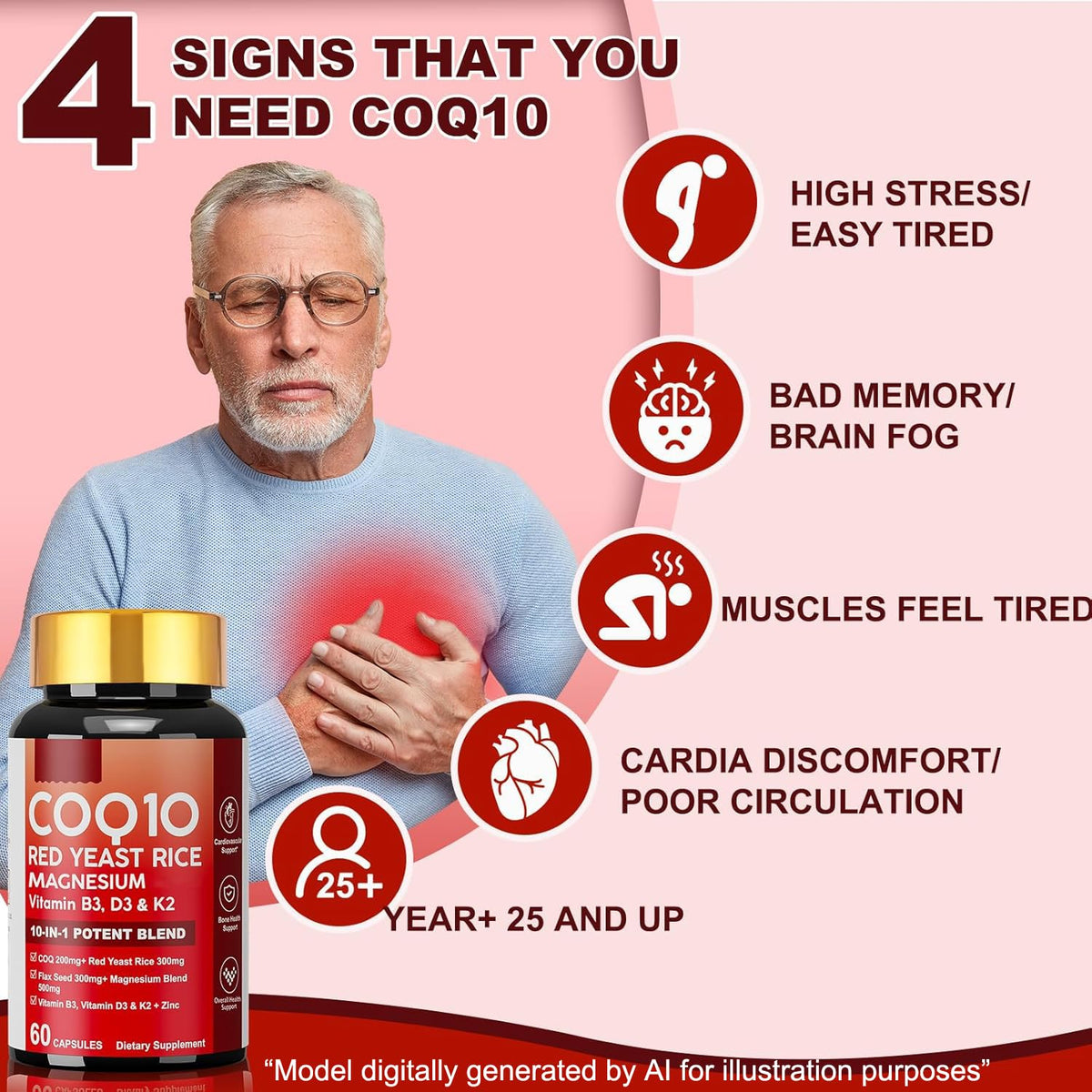 Amino acids for heart support