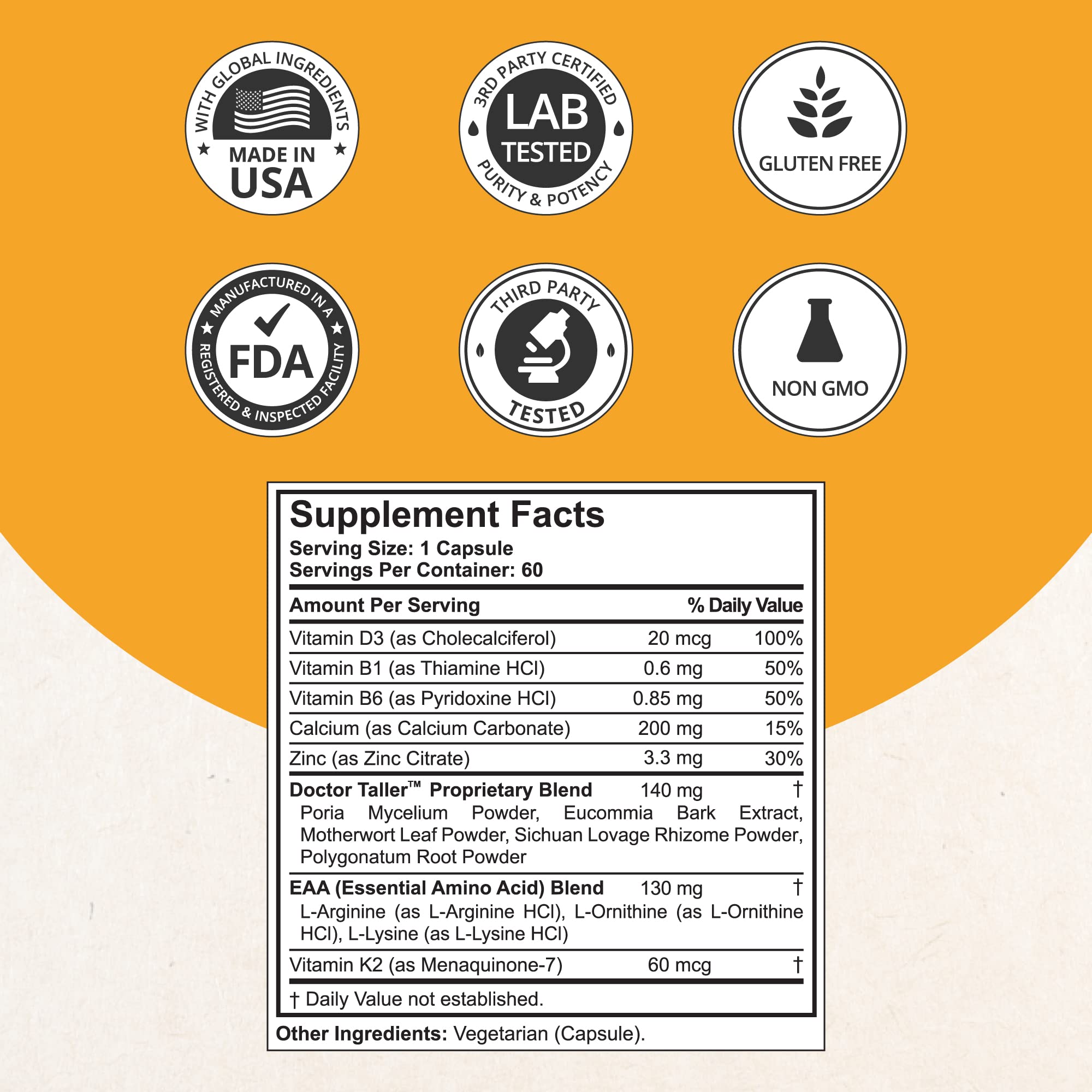 amino acids for height development