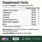 Amino acids for muscle recovery