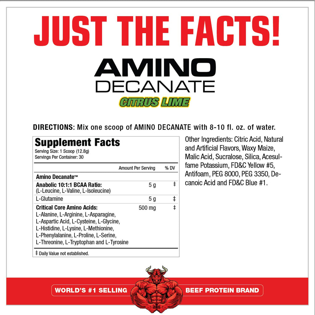 Amino acids for muscle recovery