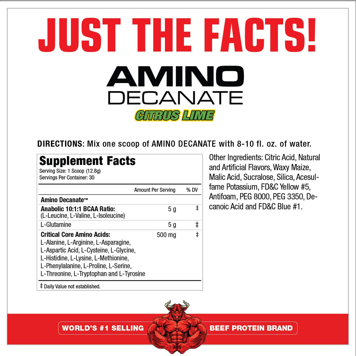 Amino acids for muscle recovery