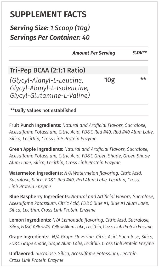 amino acids for muscle recovery