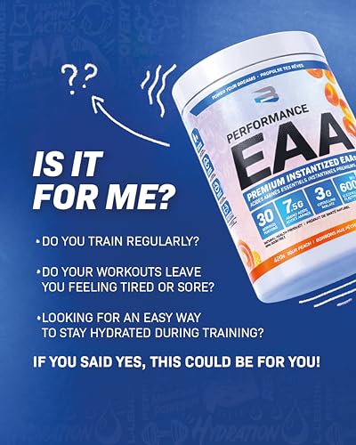 Amino acids for optimal workout performance