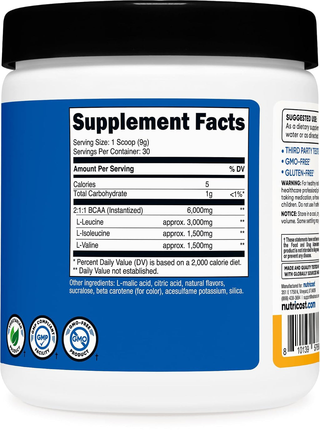 Amino acids for post-workout nutrition
