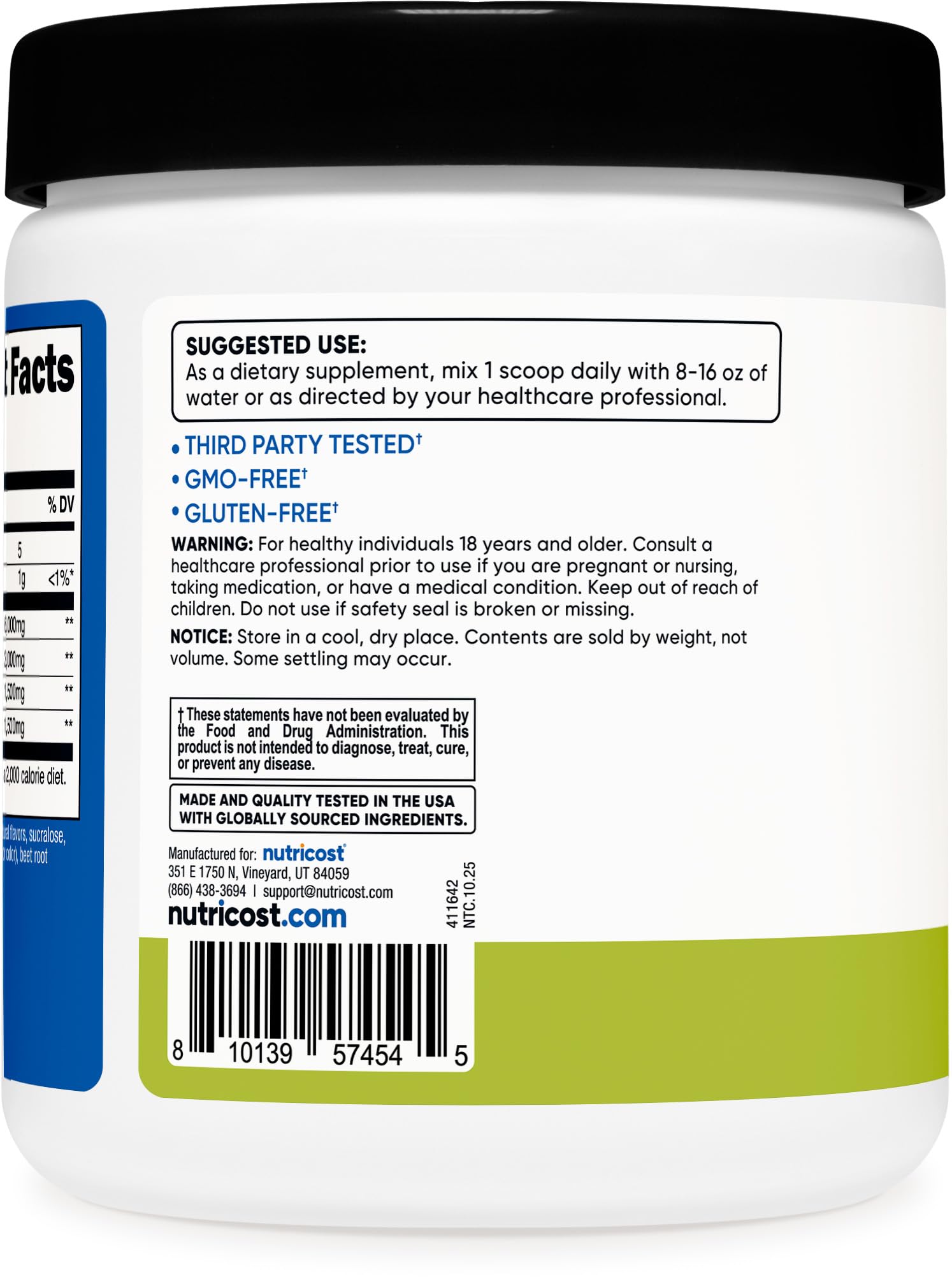 Amino acids for post-workout recovery