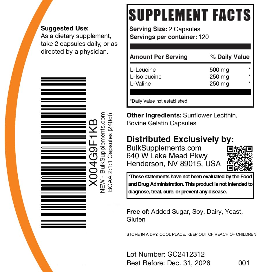Amino acids for post-workout recovery