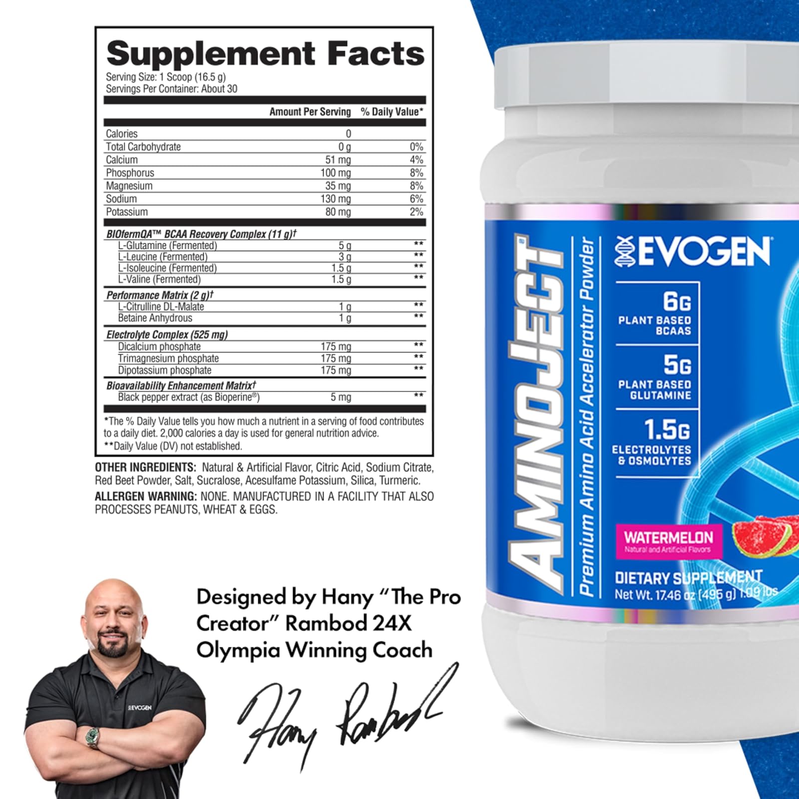 Amino acids for post-workout recovery