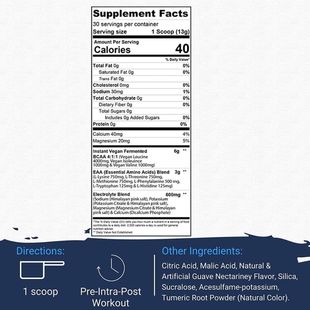 Amino acids for post-workout recovery