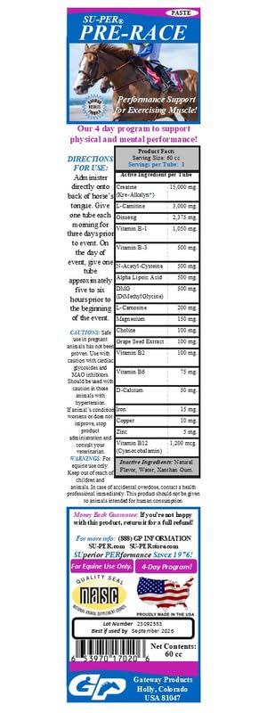 amino acids for racing horses