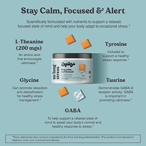 Amino acids for stress relief supplements