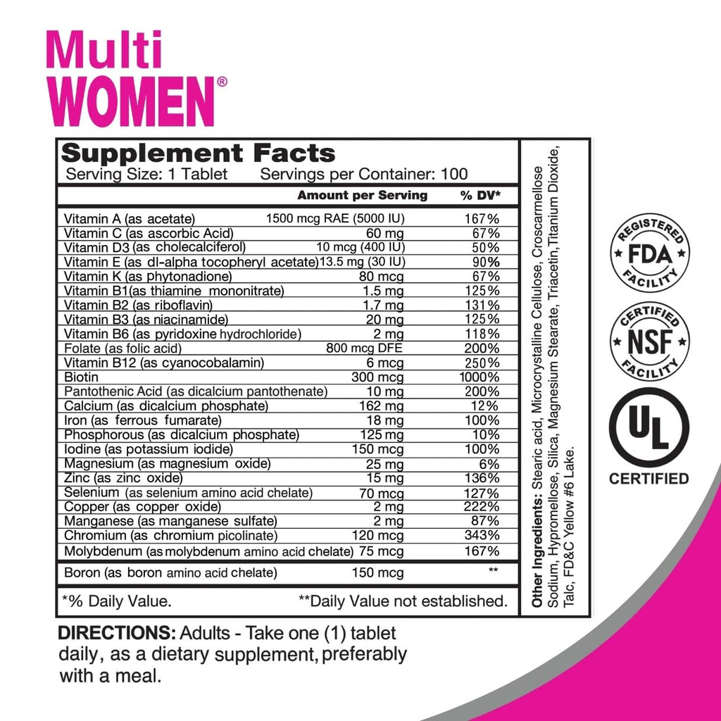 Amino acids for women's vitality