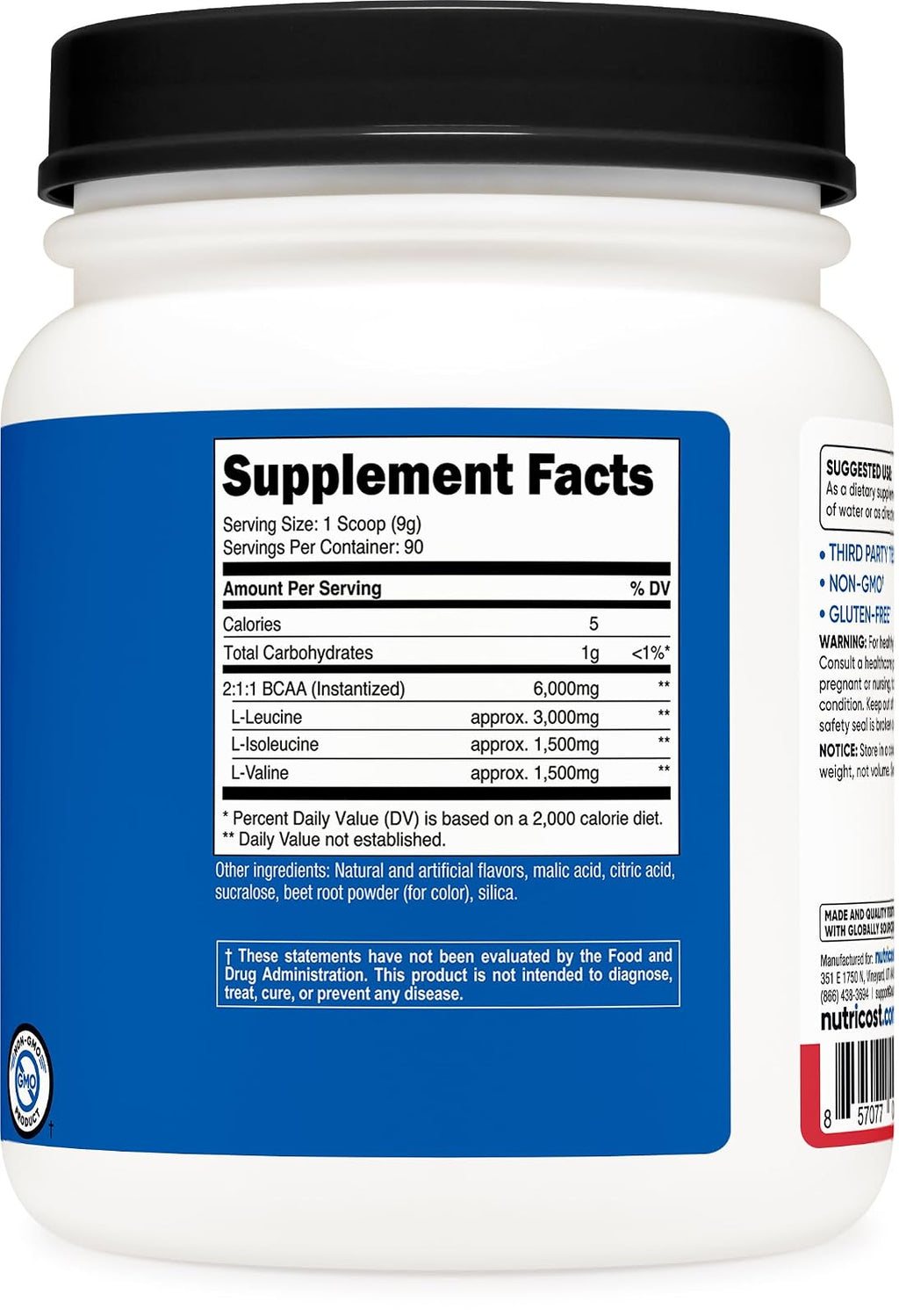 Amino acids for workout performance