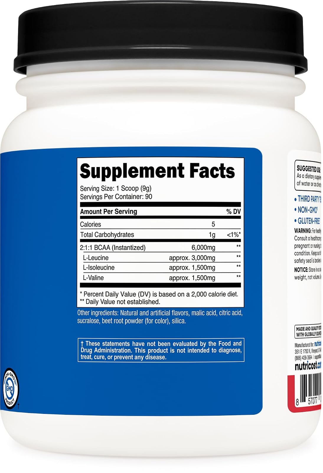 Amino acids for workout performance