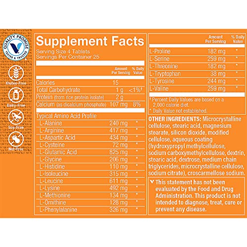 Amino acids for workout performance