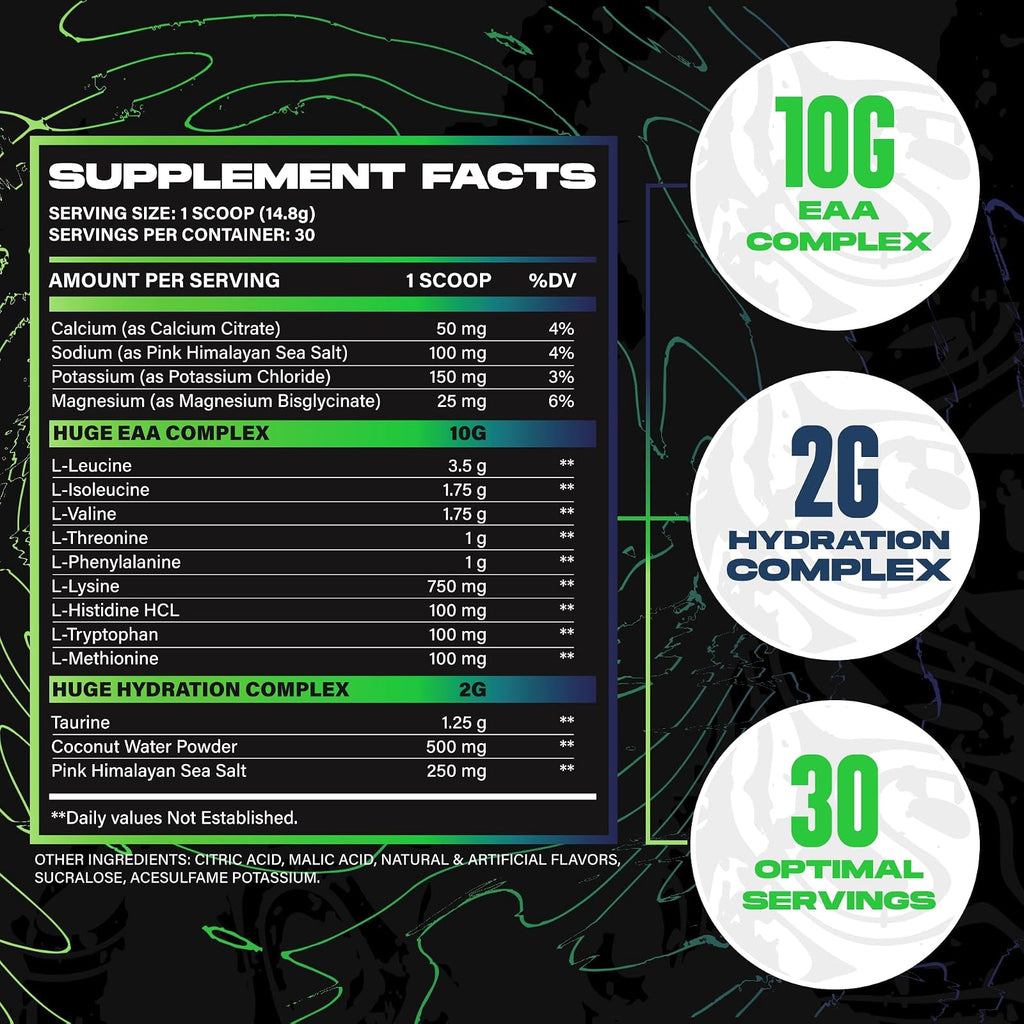 Amino acids for workout performance