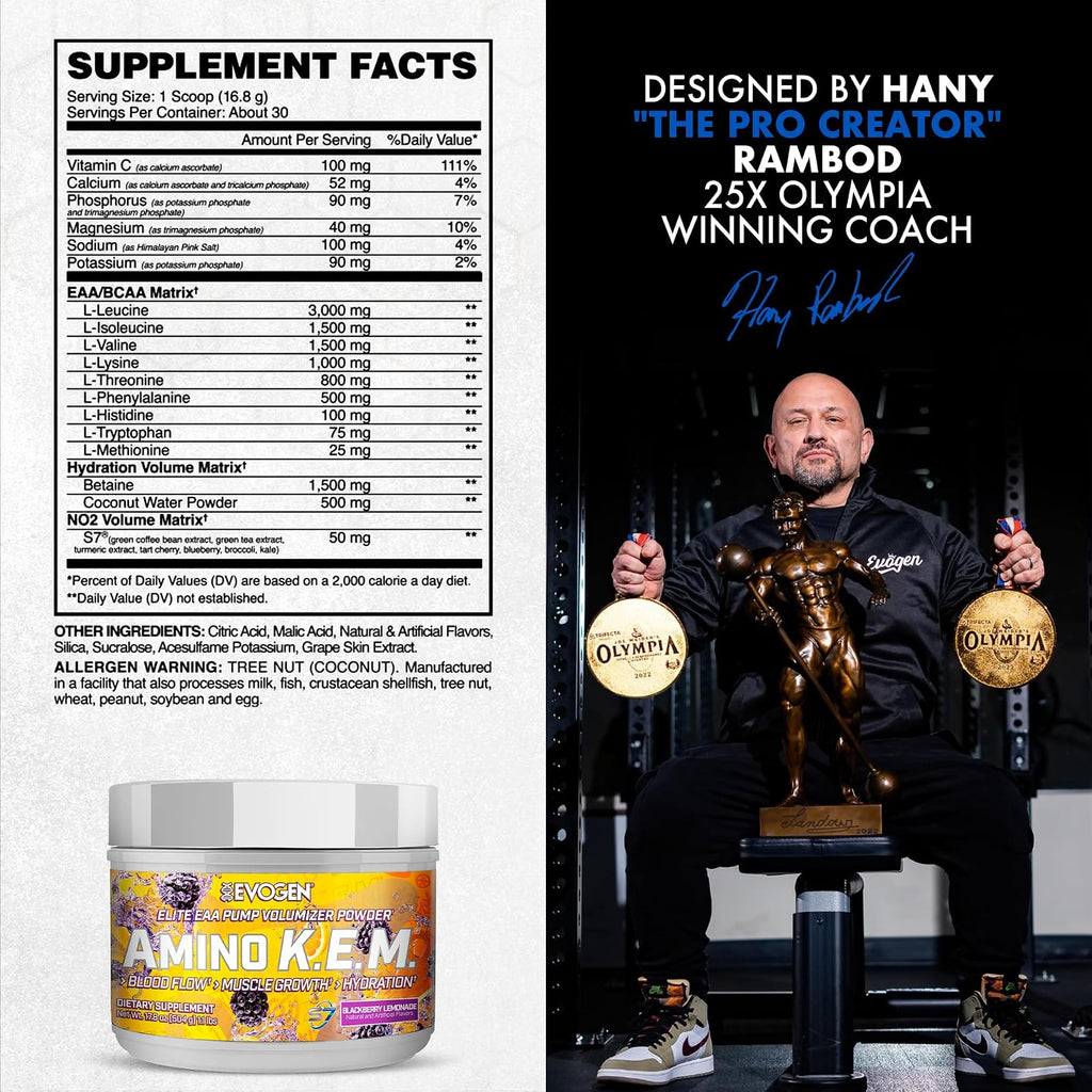Amino acids for workout performance