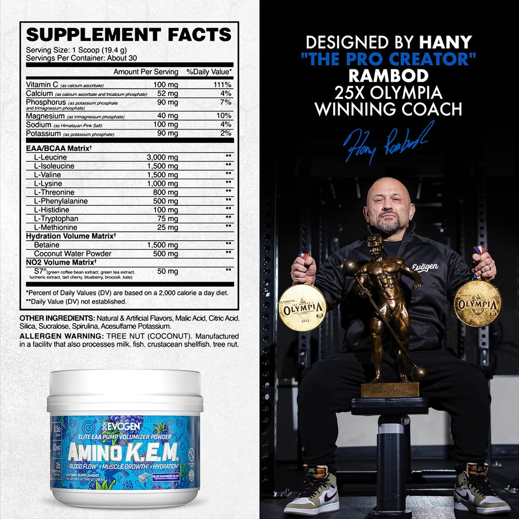 Amino acids for workout performance