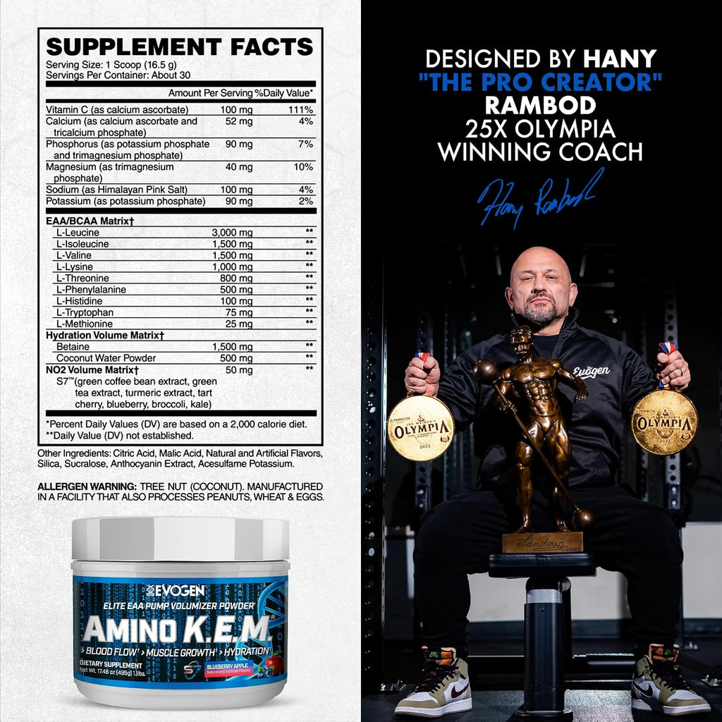 Amino acids for workout performance