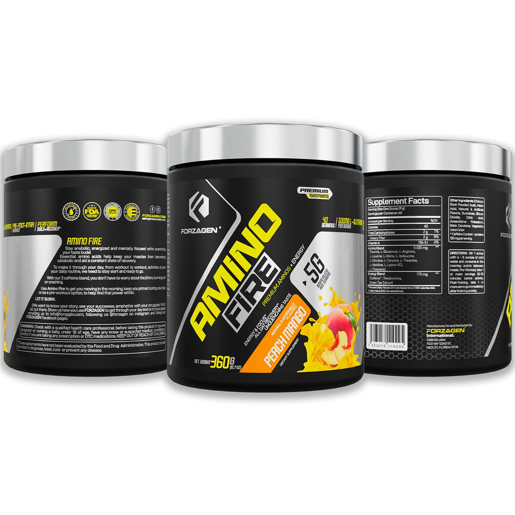 Amino acids for workout recovery