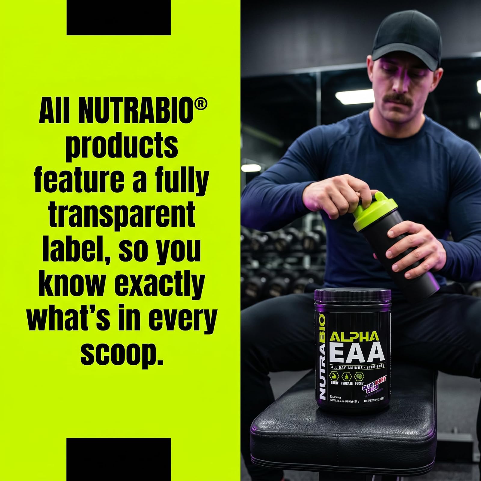 Amino acids powder for post-workout