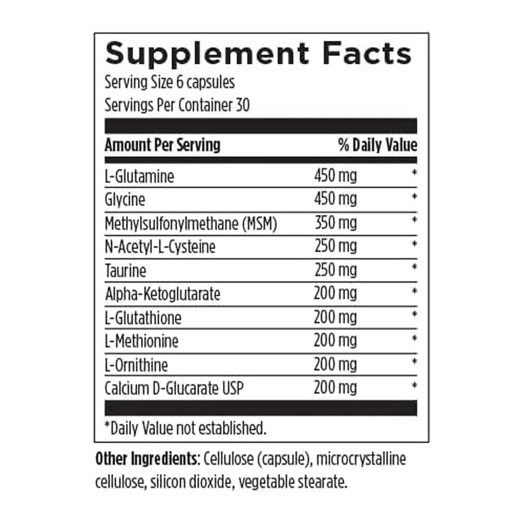 Amino-D-Tox for enhanced recovery