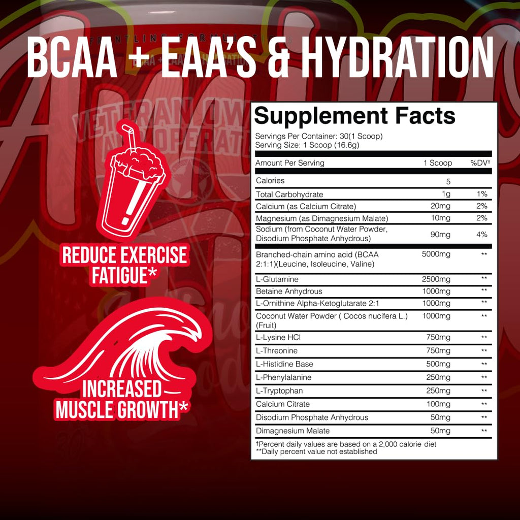 Amino Flood BCAA EAA powder delicious flavour