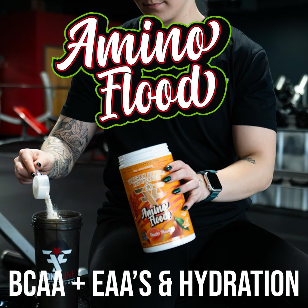 Amino Flood BCAA EAA powder energy boost