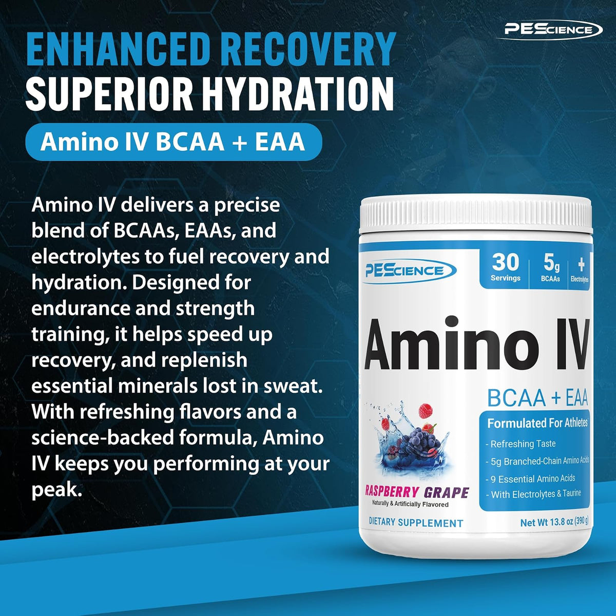 Amino IV for muscle recovery