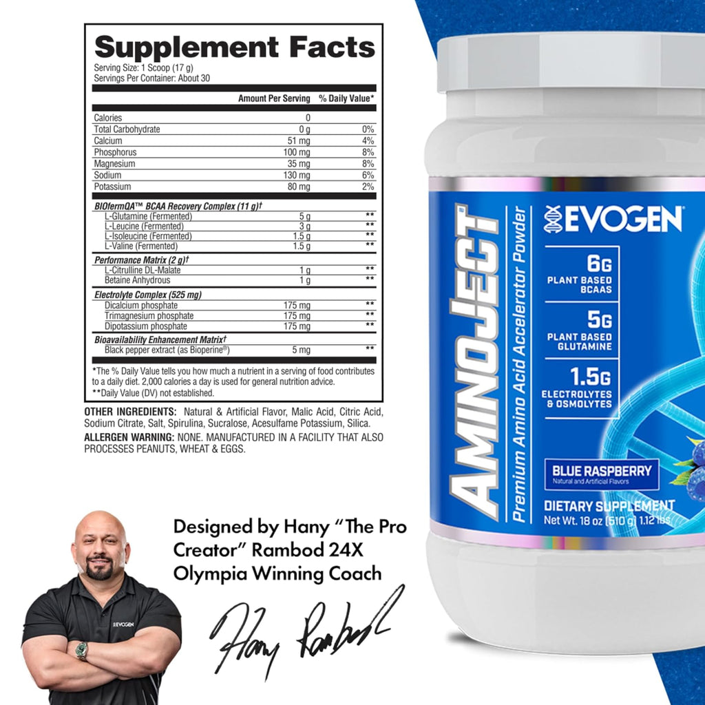 AminoJect for post-workout recovery