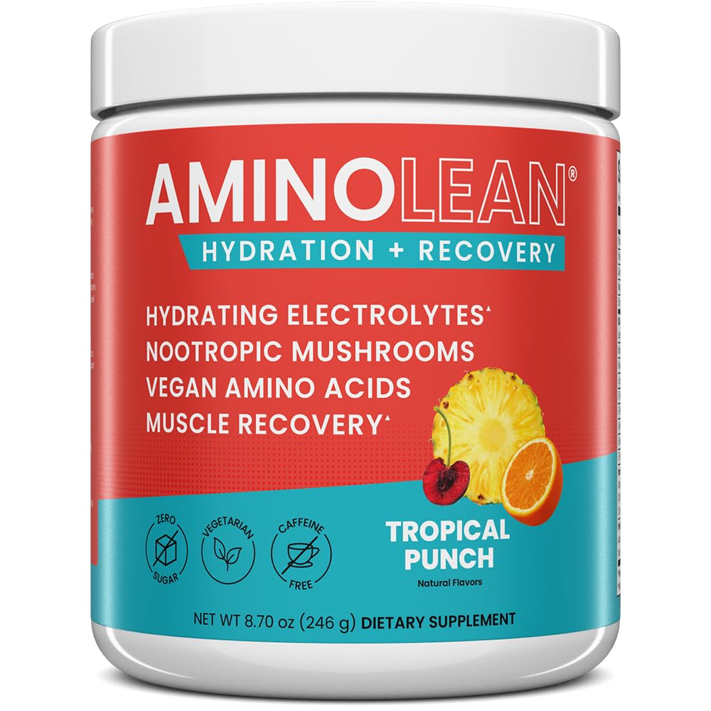 AminoLean electrolytes powder for hydration