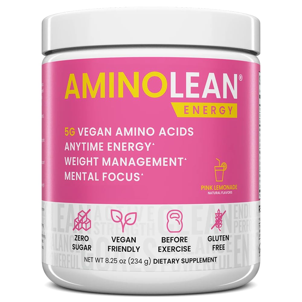AminoLean pre-workout energy boost