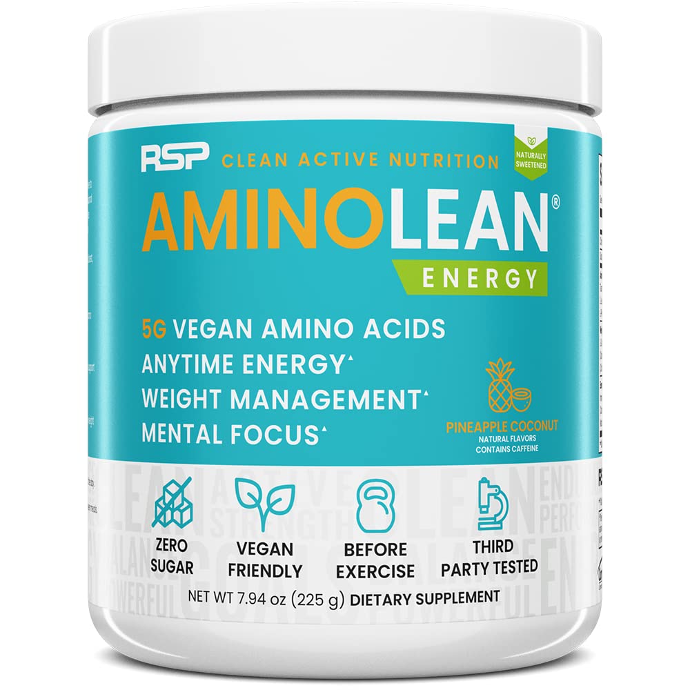 AminoLean pre-workout energy boost