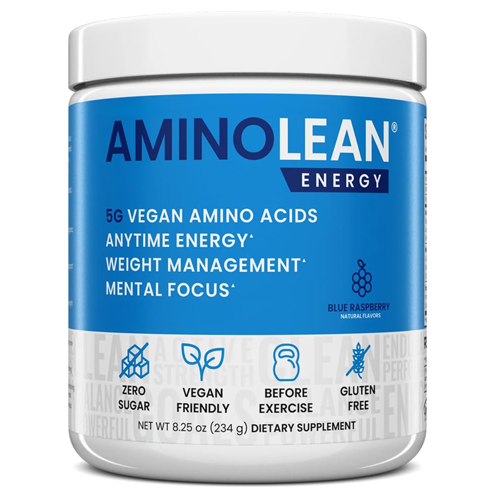 AminoLean pre-workout energy boost