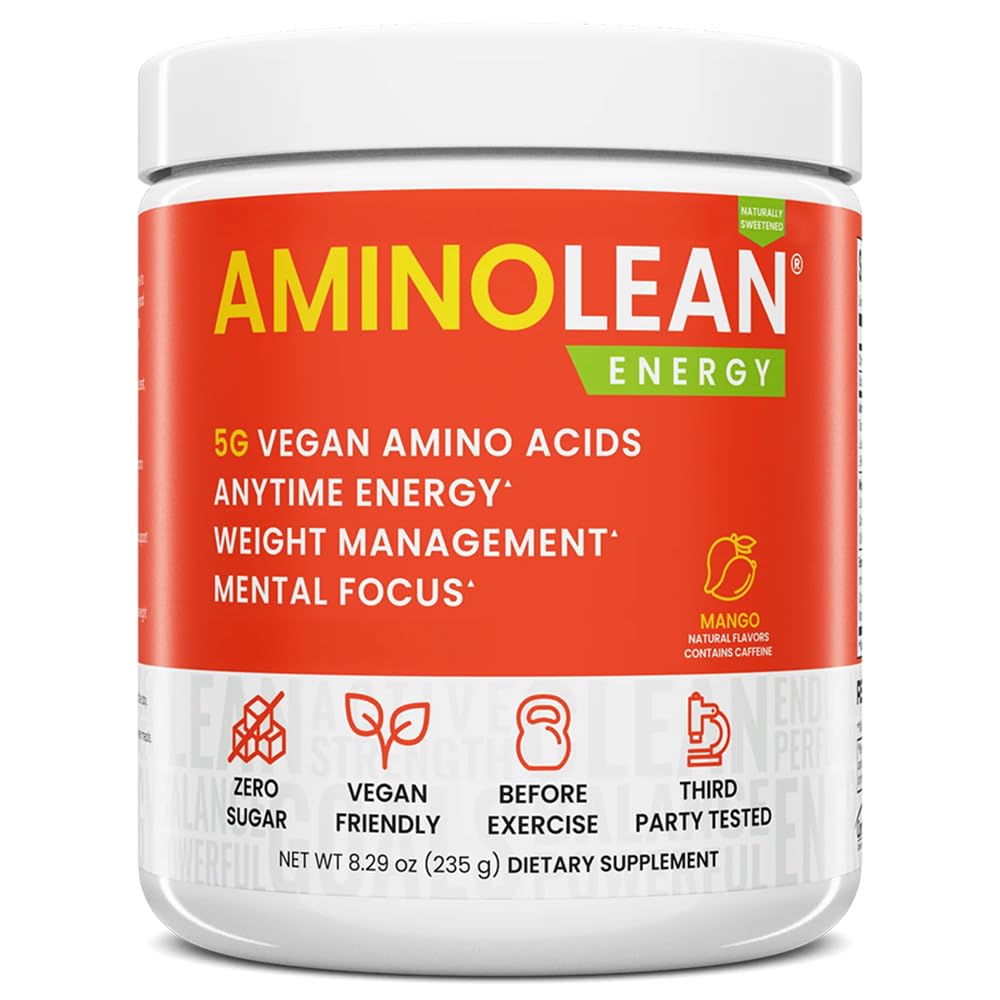 AminoLean pre-workout energy boost